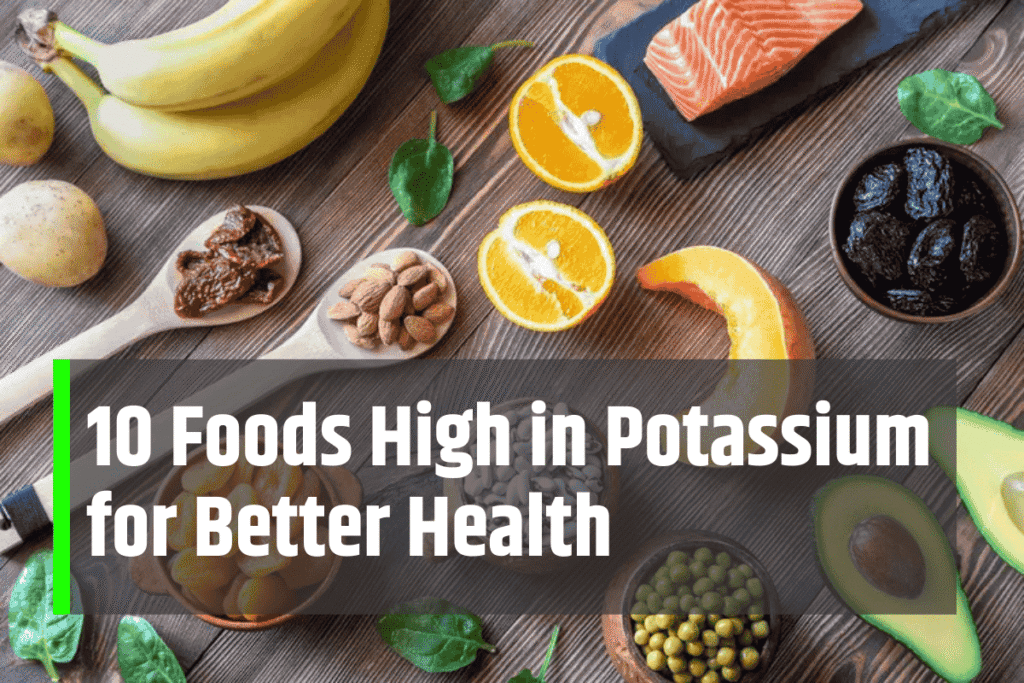 10 Foods High in Potassium for Better Health
